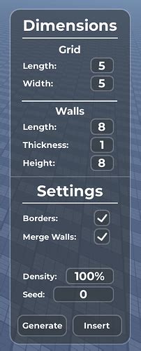 Advanced Maze Generation Plugin Community Resources Developer Forum Roblox