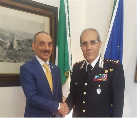Il Console Generale Incontra Il Comandante Interregionale Dei