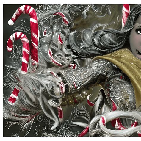 Amazing Hyper Detailed Cute Christmas Detailed Melanin Girl Creative Fabrica