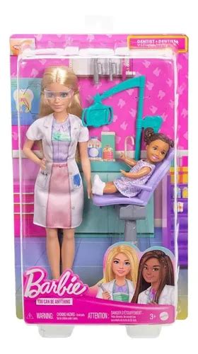 Barbie Dentista Odontóloga Doctora Muñeca Con Niña Envío Gratis