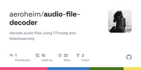 Github Aeroheimaudio File Decoder Decode Audio Files Using Ffmpeg