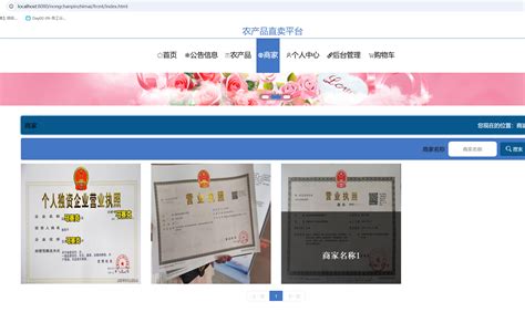 基于java springboot的农产品直卖平台 csdn博客