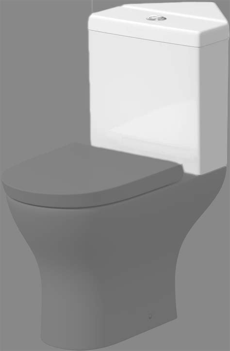Bathroom Corner Toilet Cistern White Gloss Ceramic Cistern Only Ebay