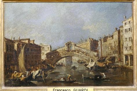 Le Pont Du Rialto Rialto Bridge Giclee Print Francesco
