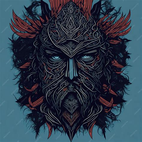 Premium Vector Illustrations Vector Art Tribal Spirit Animal Human