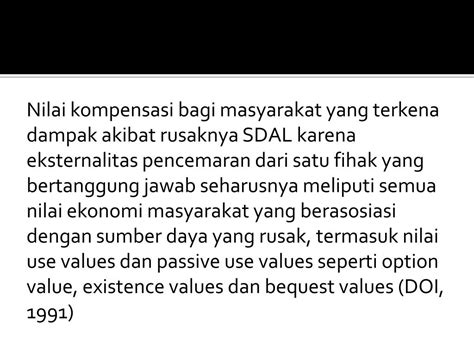 Ppt Perhitungan Nilai Kompensasi Metode Resource Equivalency Analysis Rea Powerpoint