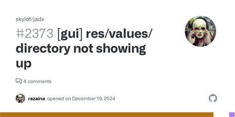 Gui Resvalues Directory Not Showing Up · Issue 2373 · Skylotjadx