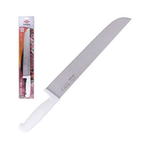 Faca De Carne Açougueiro Corneta N12 Em Inox Faca Magazine Luiza
