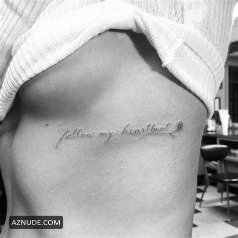 Sarah Hyland Tit Shows Off A New Tattoo Aznude