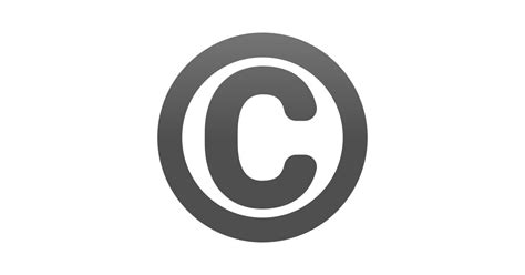 ©️ Copyright Emoji