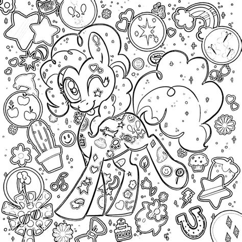 Pinkie Pie Coloring Page