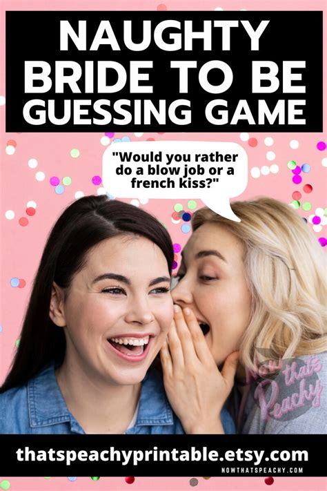 Is She A Naughty Or Nice Guessing Game Bachelorette Hen Party Ladies N Now That S Peachy