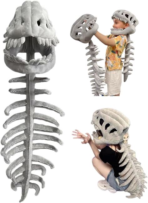 Dinosaur Skeleton Costume Set Spinosaurus Style Dino Outfit My Cozy