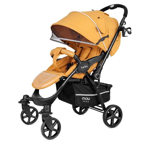 Детская прогулочная коляска MowBaby Turbo Ginger