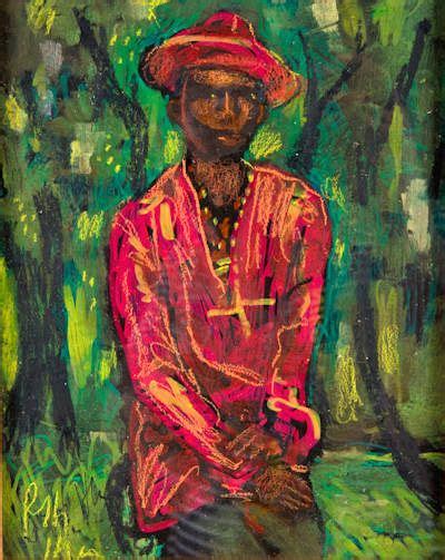Geoffrey Holder Black Art Painting African American Art Art