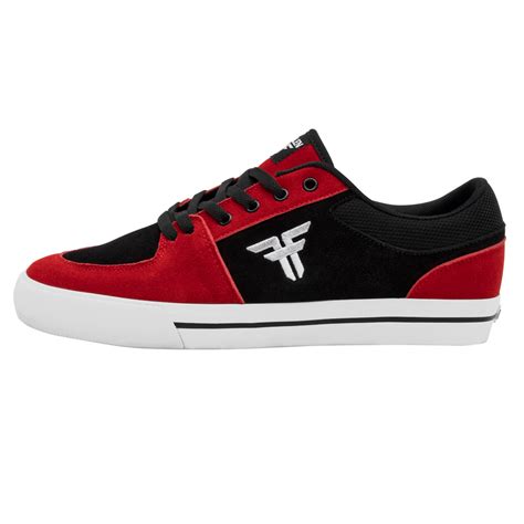 Fallen Skate Shoes Patriot Vulc Black/Red – Fallen Footwear