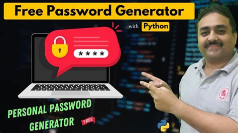 How To Generate Random Passwords With Python Free Password Generator