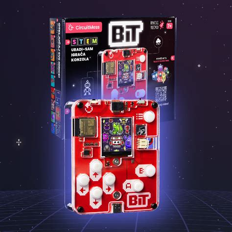 Circuitmess Bit Diy Games Console Cyntech Educational Stem Toys