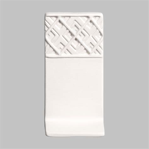 Hobby Ceramicraft Stoneware Textured Test Tile