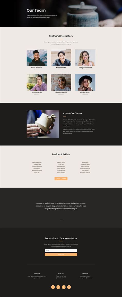 Get A Beautifully Polished Pottery Studio Layout Pack For Divi Ask