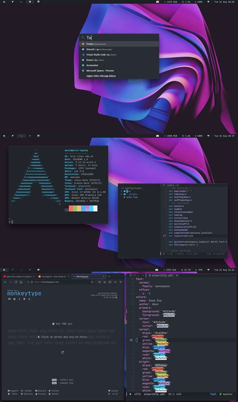 Awesome Current Setup For My Next Semester D R Unixporn