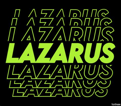 Lazarus Modern Stroke Text Effect Generator