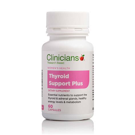 Clinicians Thyroid Support Plus 60 Capsules Nz