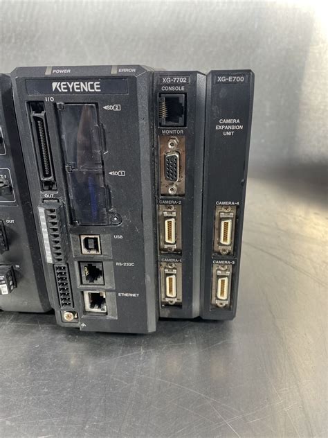 Keyence Xg 7702 Multi Camera Controller Xg E700 And 2 Line Scan Ca Dc2 Palmetto Automation Inc