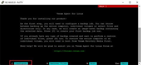 Veeam Linux Agent Installation And Configuration Virtualization Howto