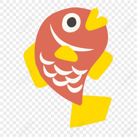 빨간색과 노란색 잉어 일러스트 도약좋은 이익노랑아름다운 Png 일러스트 무료 다운로드 Lovepik