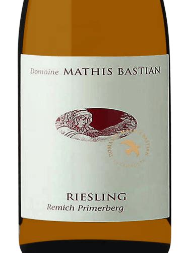 Mathis Bastian Remich Primerberg Riesling Vivino Us