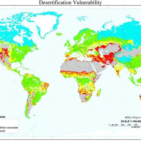 Desertification Vulnerability Based On Soil And Soil Climate Data