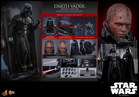 Pre Order Darth Vader Deluxe Star Wars Episode Iii Rots Hot Toys