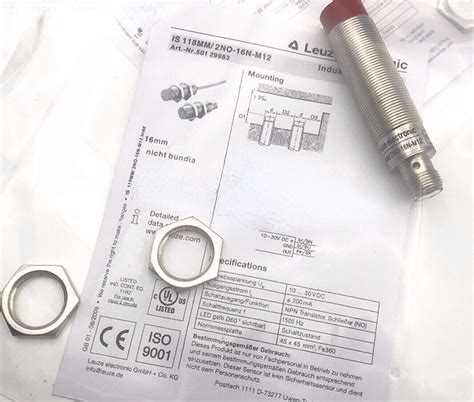 Proximity Switch Is 118mm2nc 8e0 S12 Inductive Sensor Npn Normally Closed Proximity Switch Is 118mm2nc 8e0 S12 Inductive Sensor Npn Normally Closed