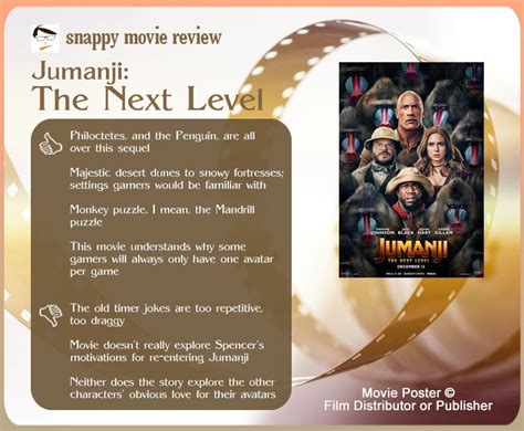 Jumanji The Next Level Review The Scribbling Geek