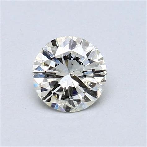 1 Pcs Diamond Natural 040 Ct Round J Si2 International