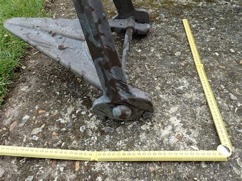 Heres A Pivoting Single Fluke Wishbone Anchor Found Off Selsey Bill Heres A Pivoting Single Fluke Wishbone Anchor Found Off Selsey Bill