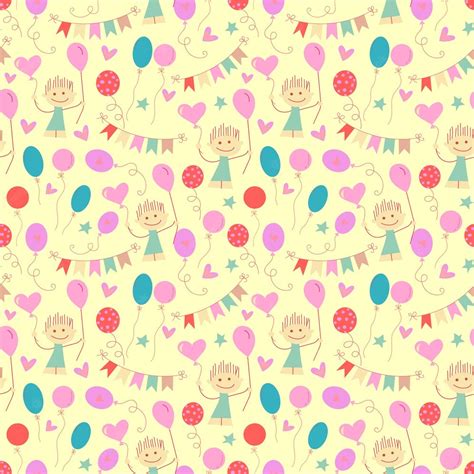 Premium Vector Happy Birthday Pattern In Vector