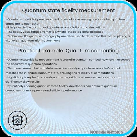 Quantum State Fidelity Accuracy Methods And Analysis