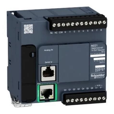 led plastic schneider modicon m251 plc 24 v dc at rs 38000 in