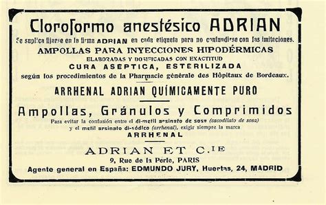 Cloroformo Anestésico Adrian Blog De Tomás Cabacas