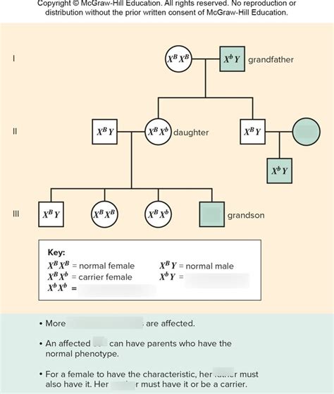 Color Blindness Pedigree