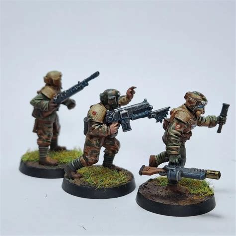 Remnant Cadian Shock Troop Squad Rtheastramilitarum