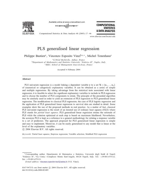 Pca Phân Tích Thành Phần Chính Pdf Logistic Regression Covariance