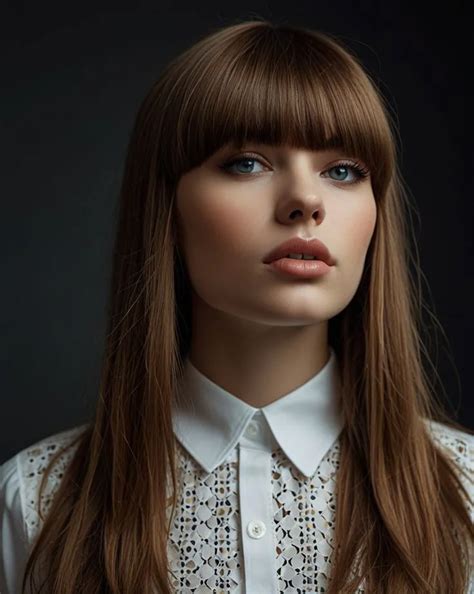 Blunt Bangs 10 Stunning Styles And Looks To Try Hairminimal