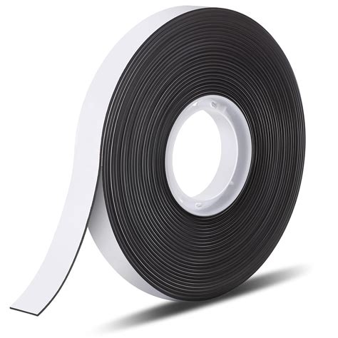 Fulmoon 150 Ft Magnetic Tape Magnetic Strips With Adhesive Backing