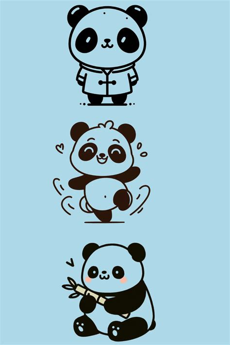 🐼37 Easy Cute Panda Drawing Ideas Draw In Fun