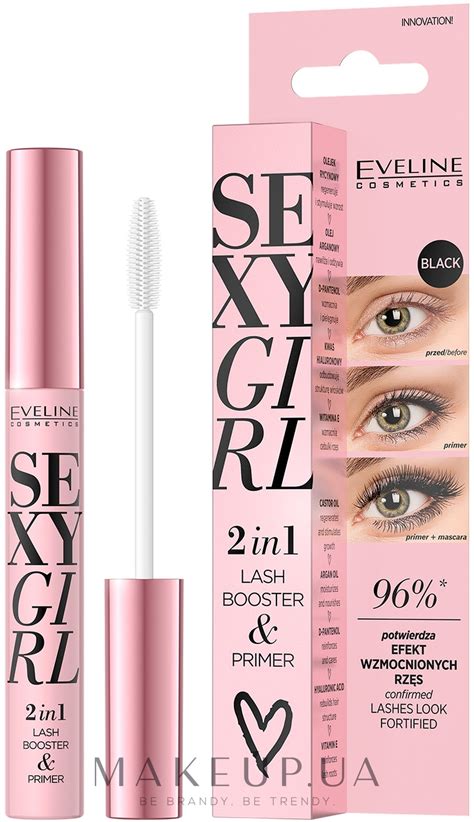 Eveline Sexy Girl 2in1 Lash Booster Primer - Укрепляющий кондиционер и ...
