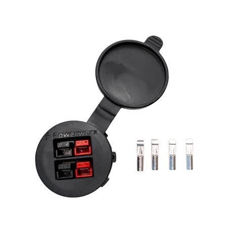 Powerwerx Panel Mount Housing For Two Powerpole Connectors Explorist Life