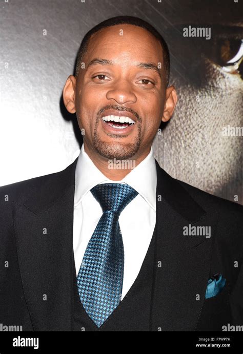 Will Smith Us Film Actor In December 2015 Photo Jeffrey Mayer Stock